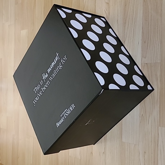 Sephora | Party Supplies | Sephora Black Magnetic Empty Big Gift Box ...